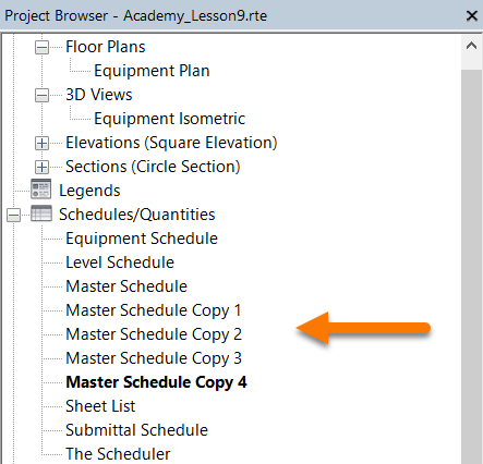 Tutorial 10 - Create MEP Schedules