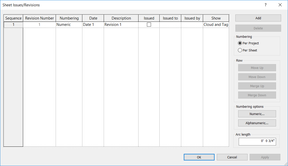 Tutorial 8 - Create a Revision Cloud Tag